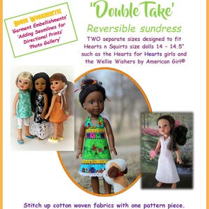 Double Take Reversible Sundress Pattern Hearts n Squirts for | Etsy