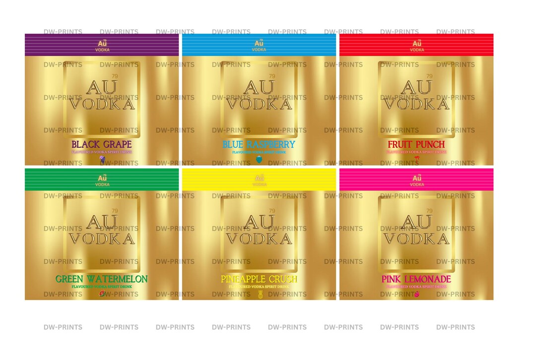 Au Vodka Energy Drink 20oz Tumbler Wrap: PNG Digital Download - Etsy