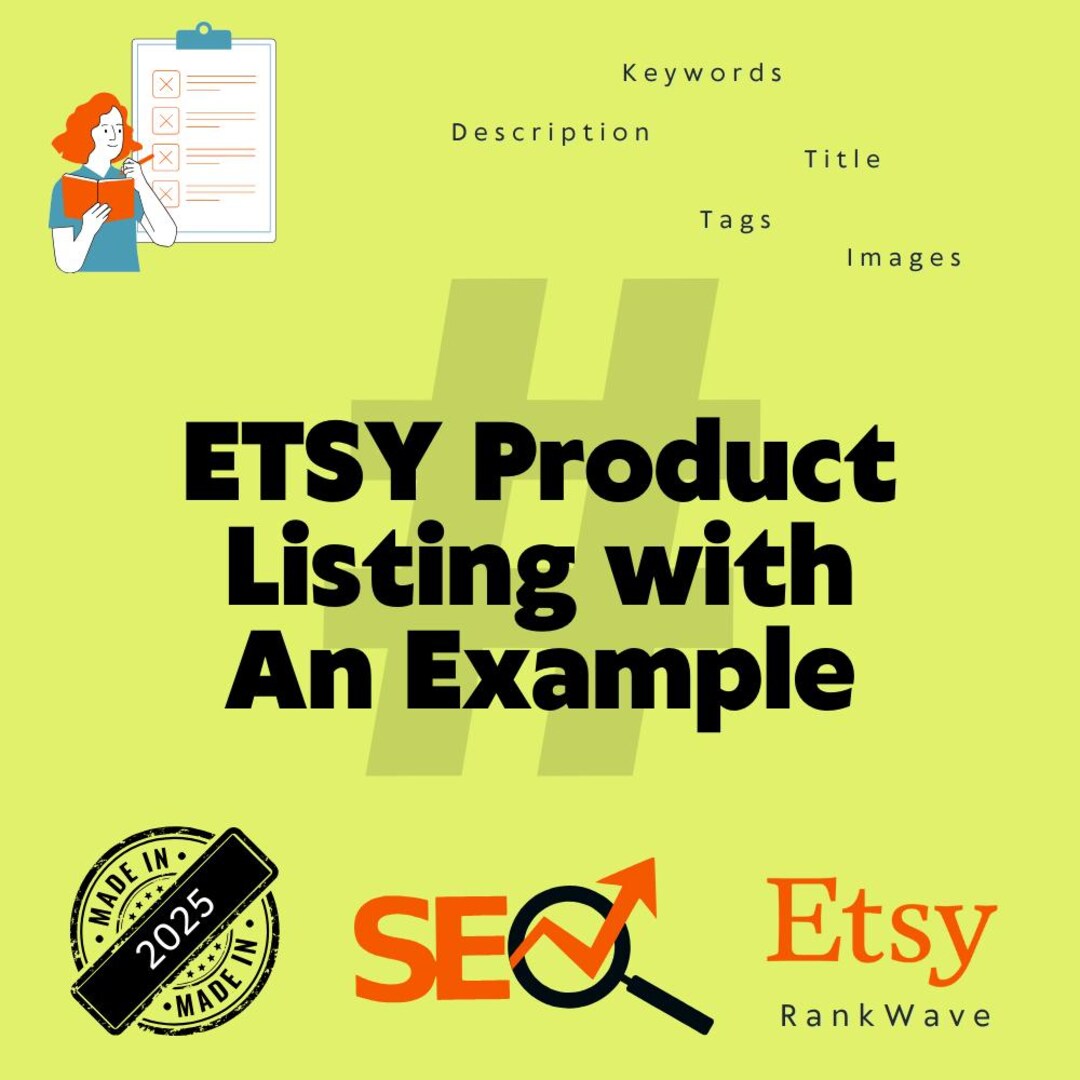ETSY Product Listing Guide: How to Create Etsy Listing With an Example ...