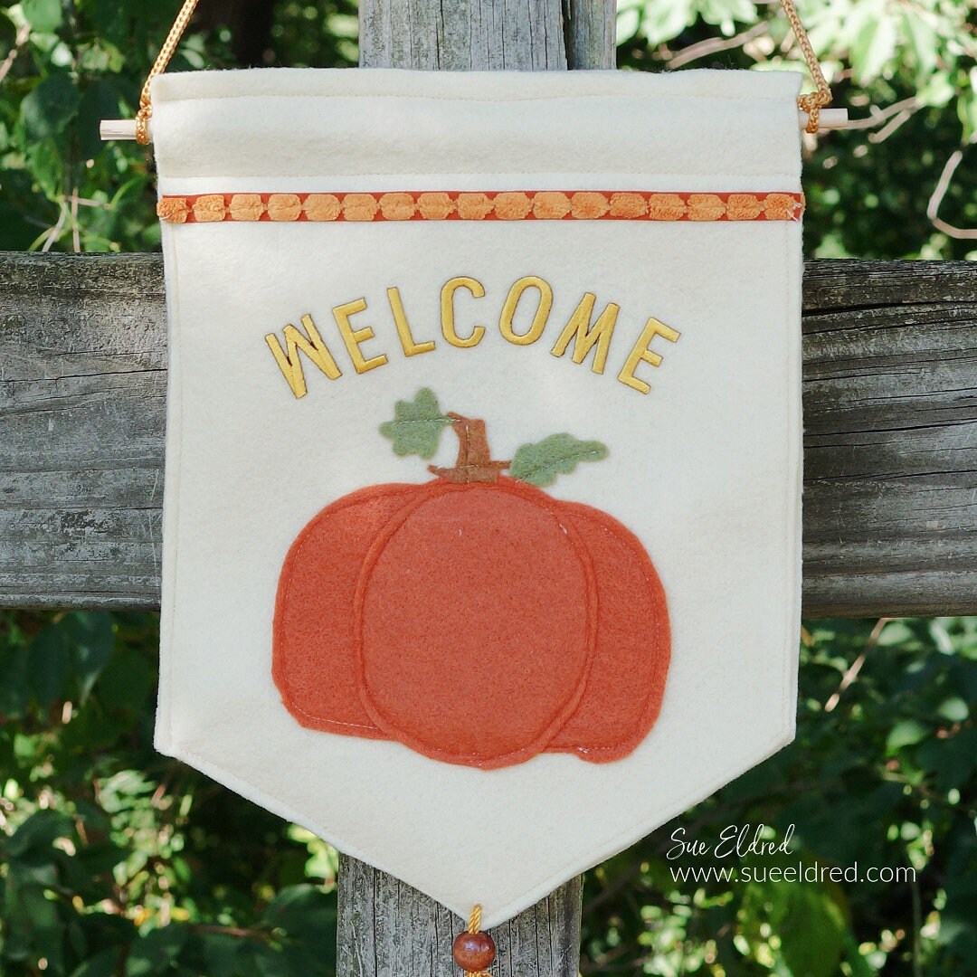 Handmade Fall Welcome Banner - Etsy
