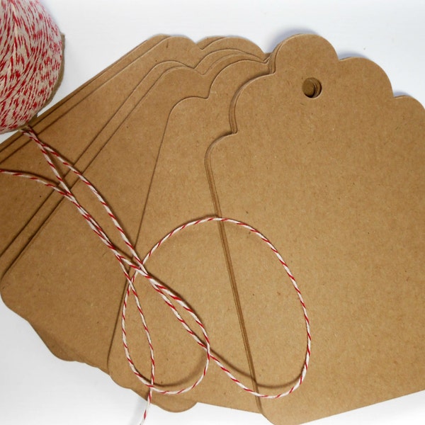 Brown Kraft Tags - Etsy