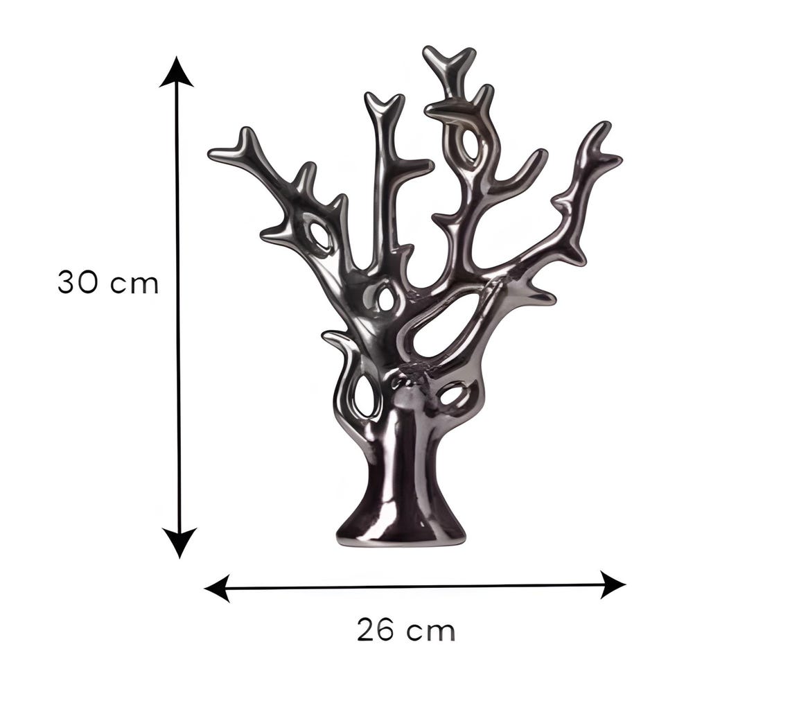 Luxurious Home Display Modern Silver Figurine - Etsy
