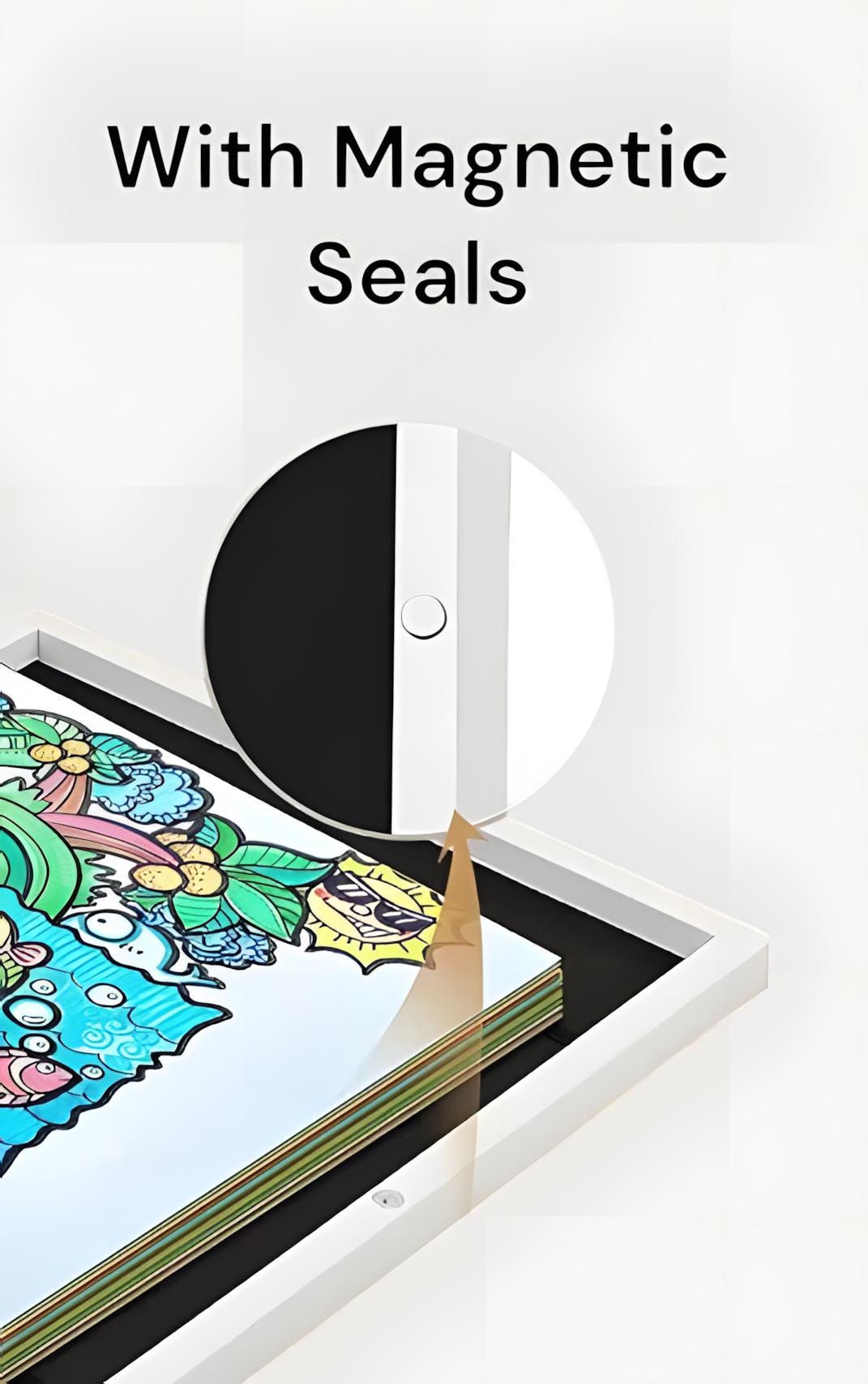 Unique Kids Art Frame With Changeable Display for Posters, Photos ...