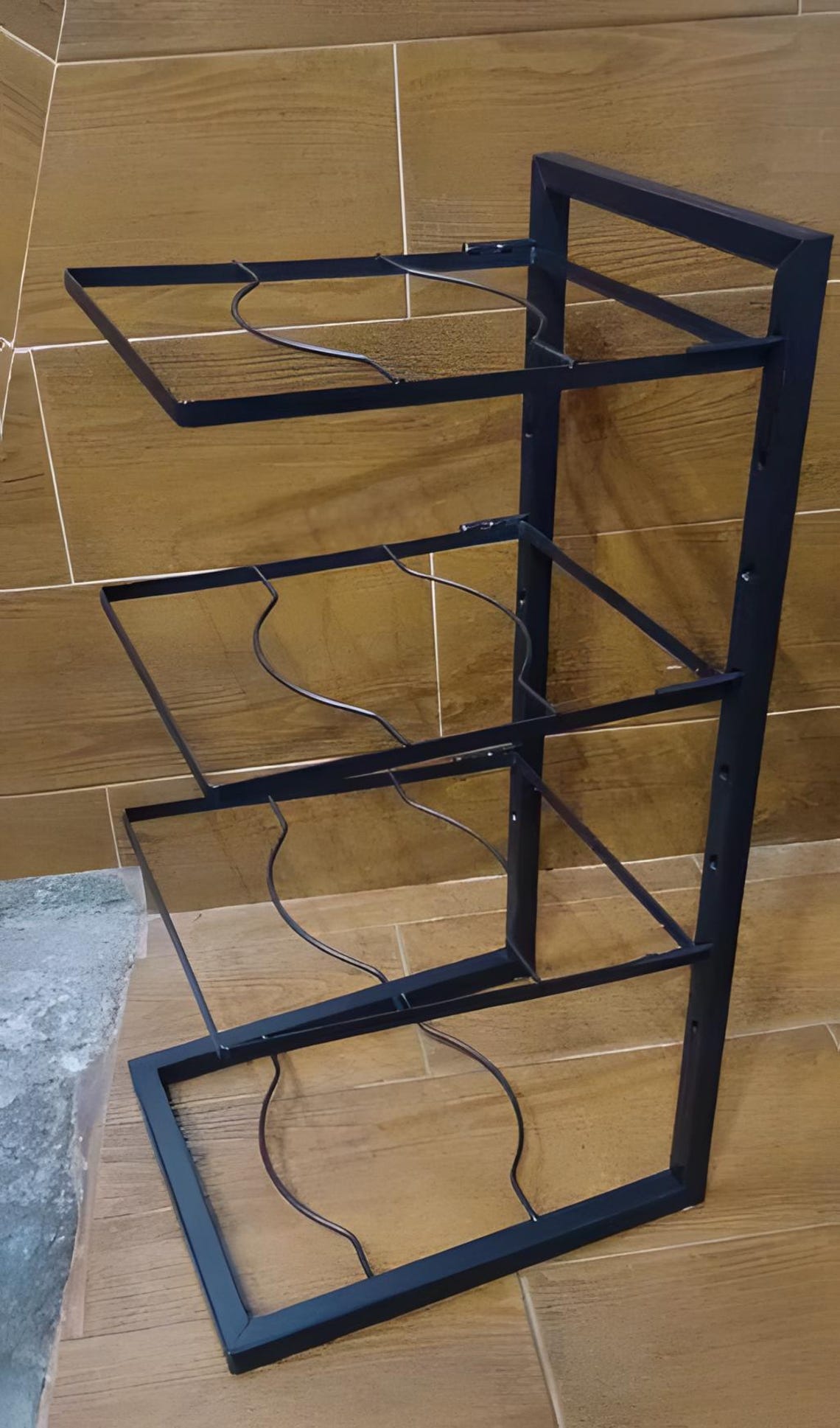 Adjustable Stainless Steel Pot Rack: Space-saving Kitchen Organizer - Etsy