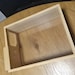 Bamboo Food Dispenser With Slide Cover: Eco-friendly Kitchen Storage - Etsy
