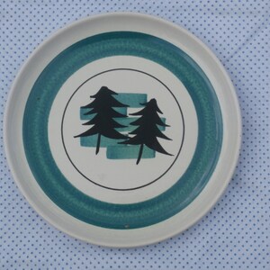 5 Colorful Made in Switzerland Plates, House, Cow, and Christmas Tree ...