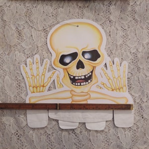 Vintage Halloween Tissue Paper Skeleton by Amscan Stretchy Skeleton ...