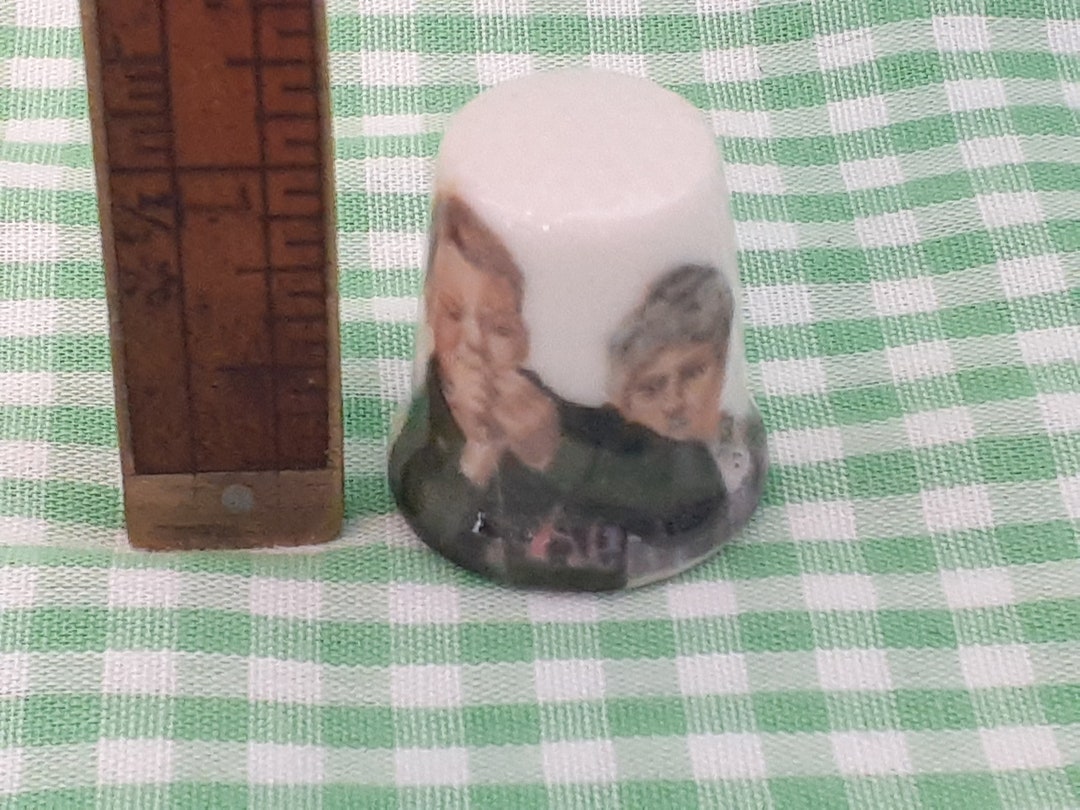 Norman Rockwell helping Mother Thimble Boy Threading Needle by Ellard ...