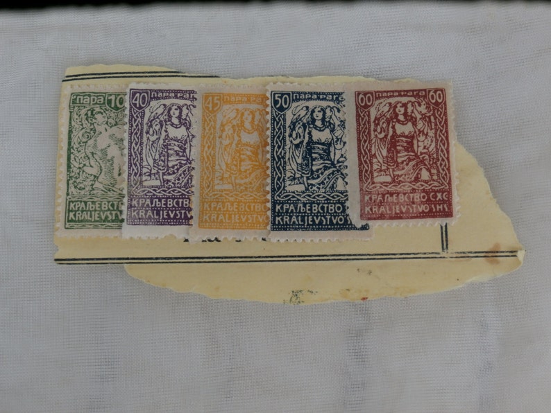 A Collection of 5 Different 1930s Era Colorful Napa Para | Etsy