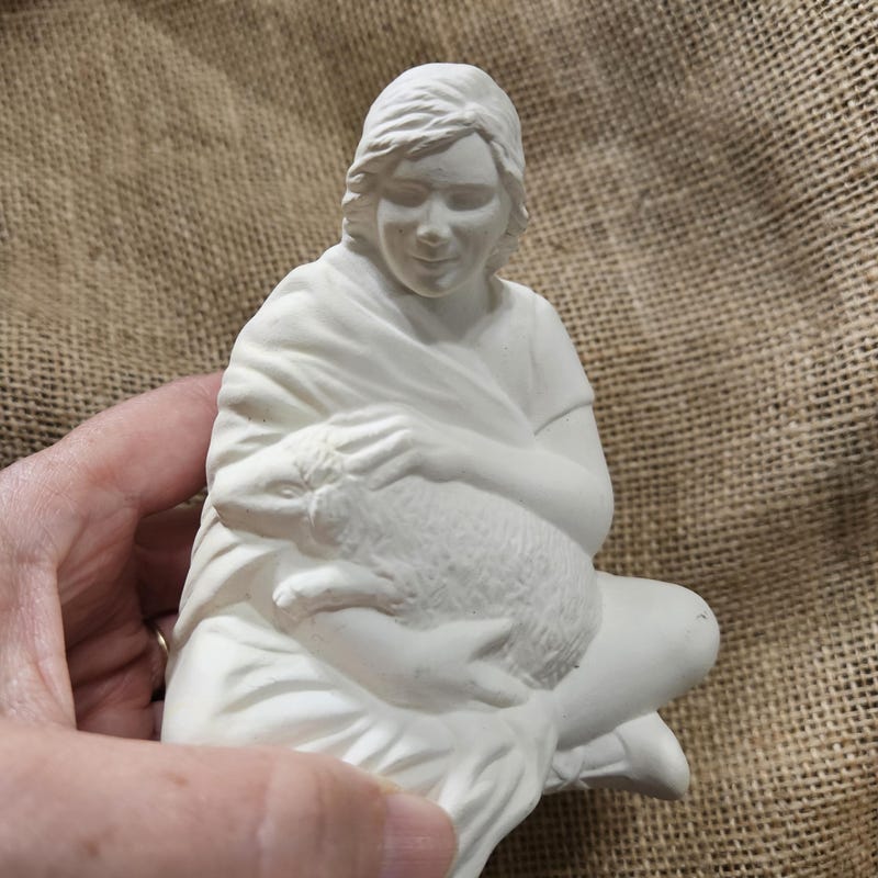 Ceramic Seated Figure - Etsy