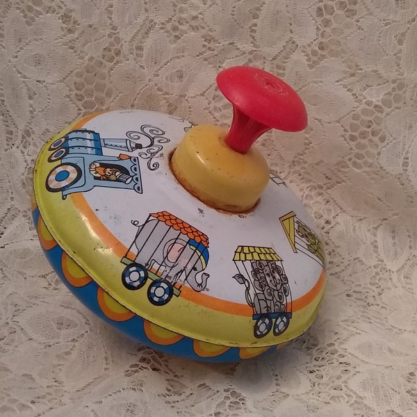 Spinning Top Toy - Etsy