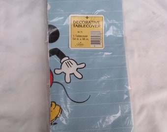 Mickey Mouse Tablecloth - Etsy