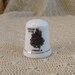 Jamaica Souvenir Thimble With Lignum Vitae National Flower, Collectible ...