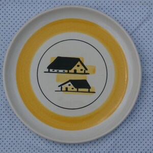 5 Colorful Made in Switzerland Plates, House, Cow, and Christmas Tree ...