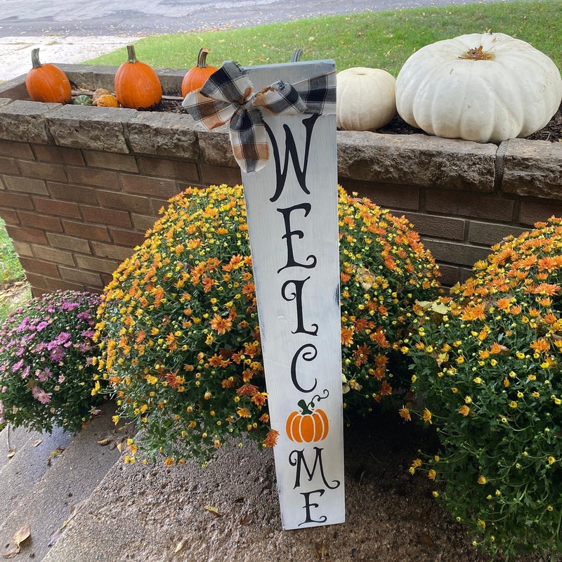Fall Sign for Front Porch - Etsy