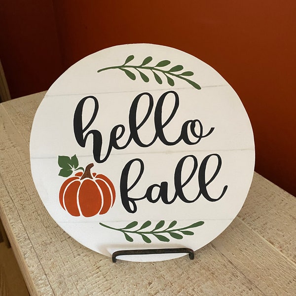 Fall Wood Signs - Etsy