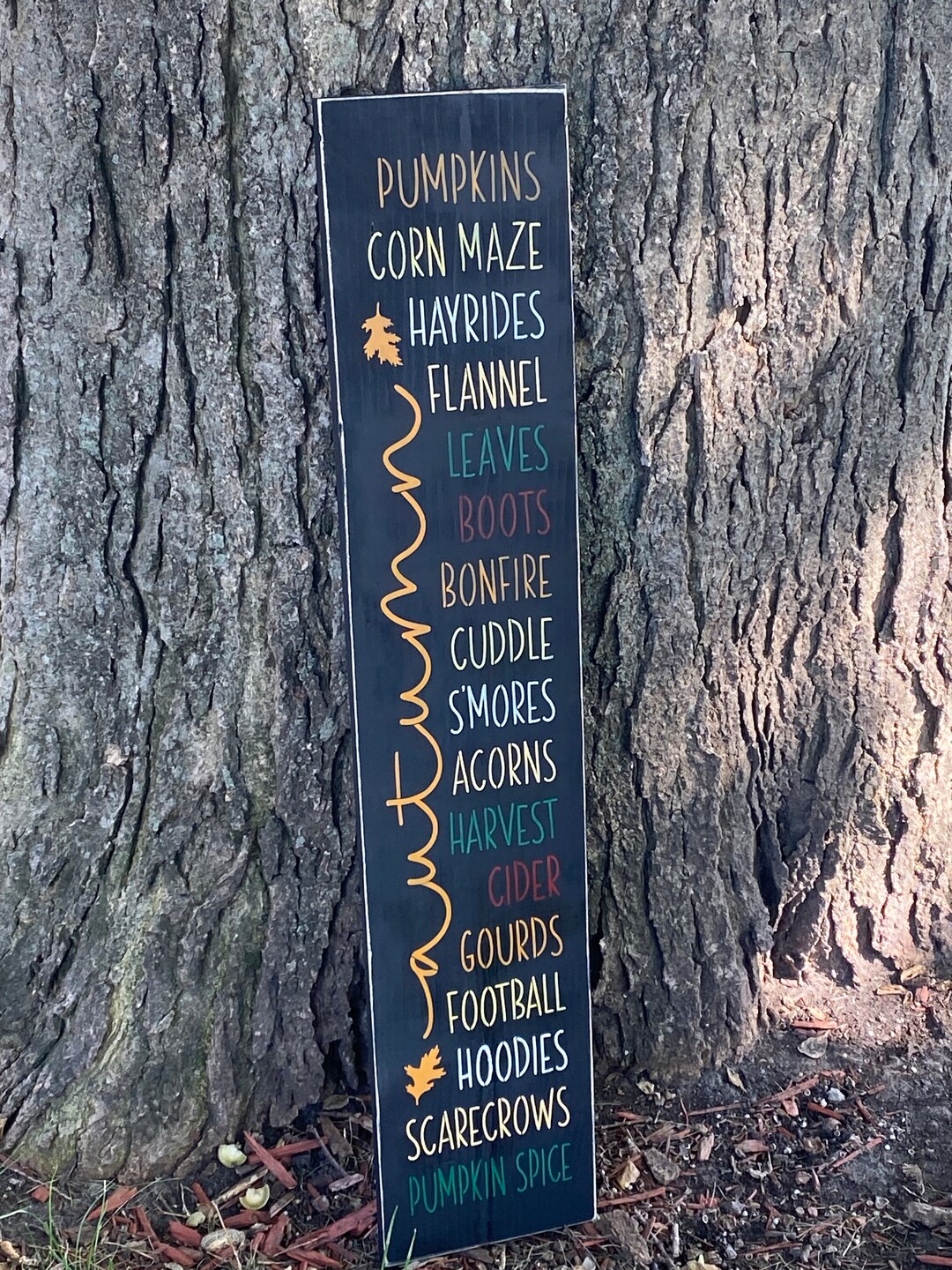 Fall Front Door Sign - Fall Welcome for Porch Patio Front Door Entryway ...