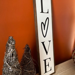 Love Sign Farmhouse Wall Decor Wood Framed Signs Sign for Home ...