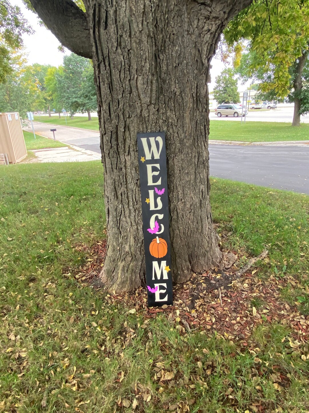 Welcome Halloween Porch Sign - Welcome Fall Porch Sign - Halloween ...