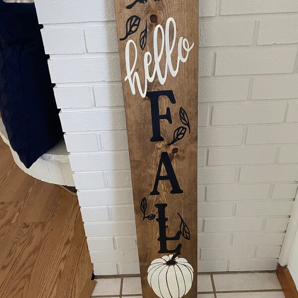 Fall Porch Signs - Etsy