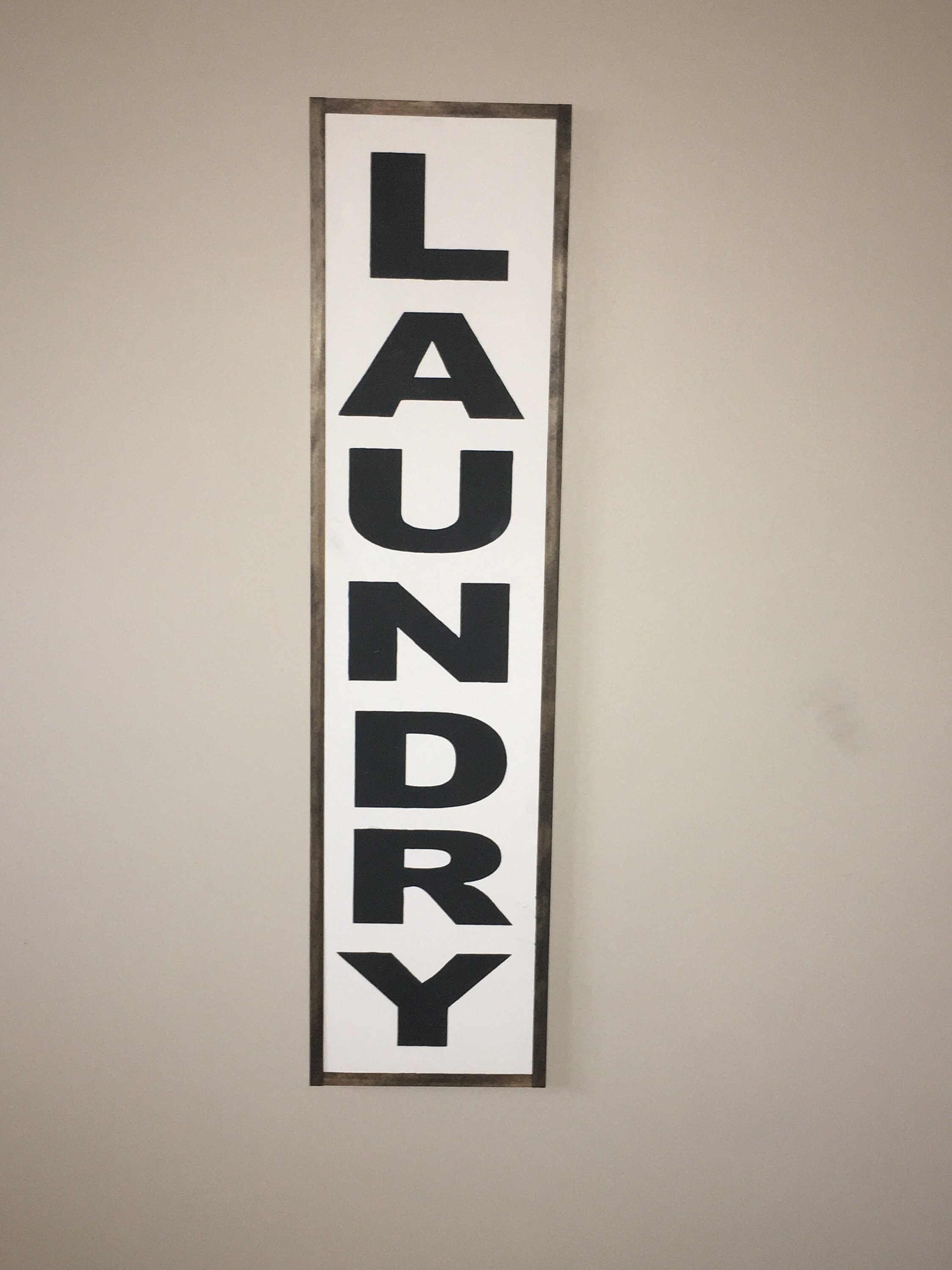 Laundry Sign LARGE Laundry Room Decor Laundry Sign Wood | Etsy