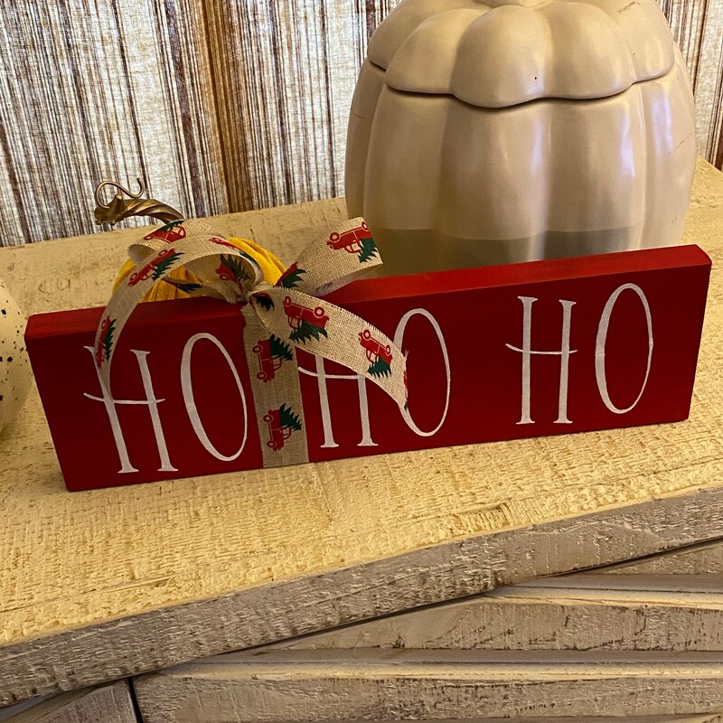Ho Ho Ho Porch Sign - Etsy