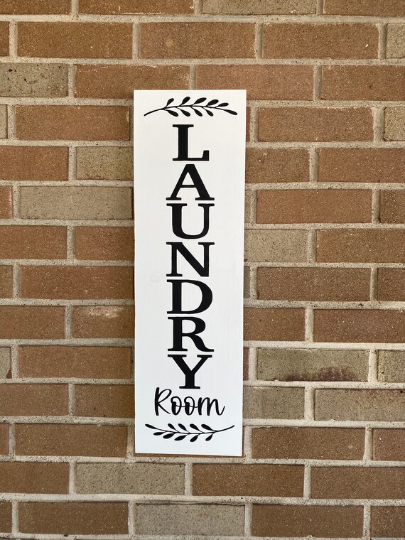 Vertical Laundry Room Signs Printable Laundry Room Sign