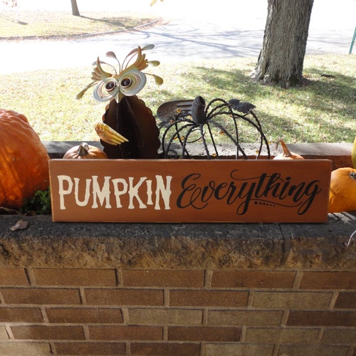 FALL WOOD Sign / Fall Decor Halloween Decor Thanksgiving - Etsy