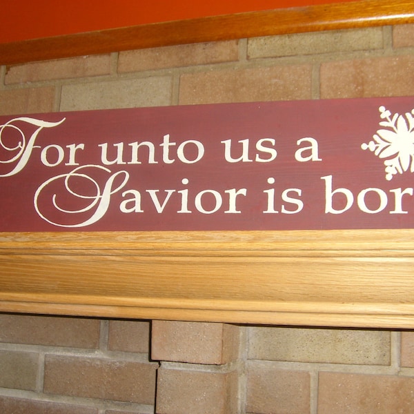 A Savior is Born - Etsy