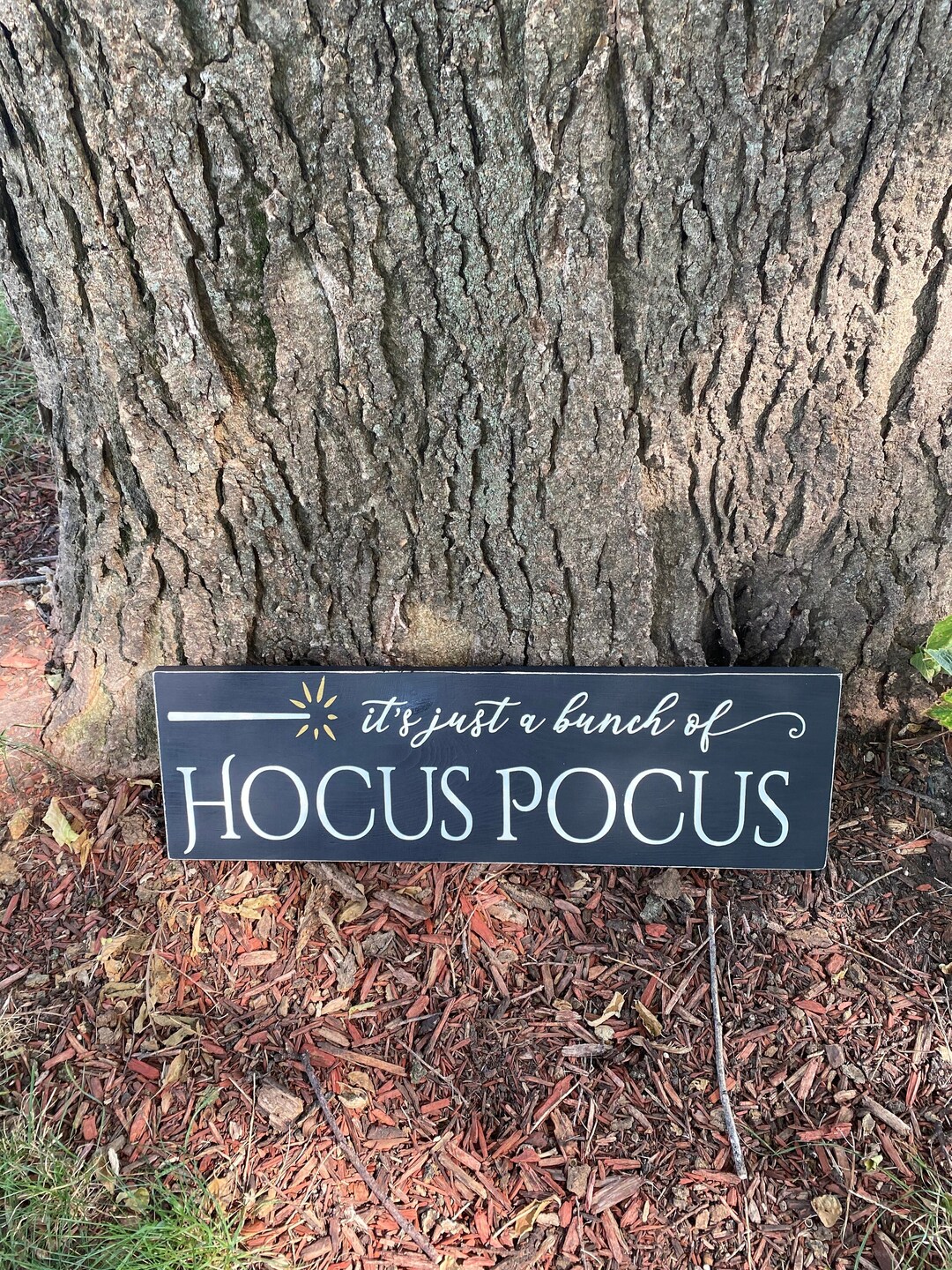 Hand Painted Hocus Pocus Fall Sign: Rustic Halloween Decor - Etsy