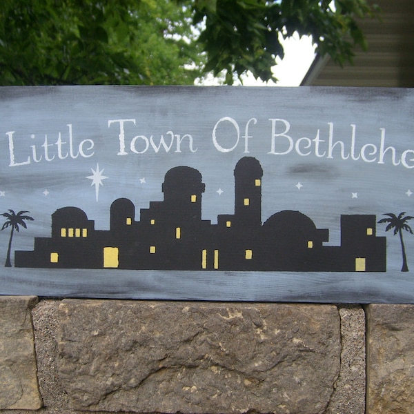 Town of Bethlehem Svg - Etsy