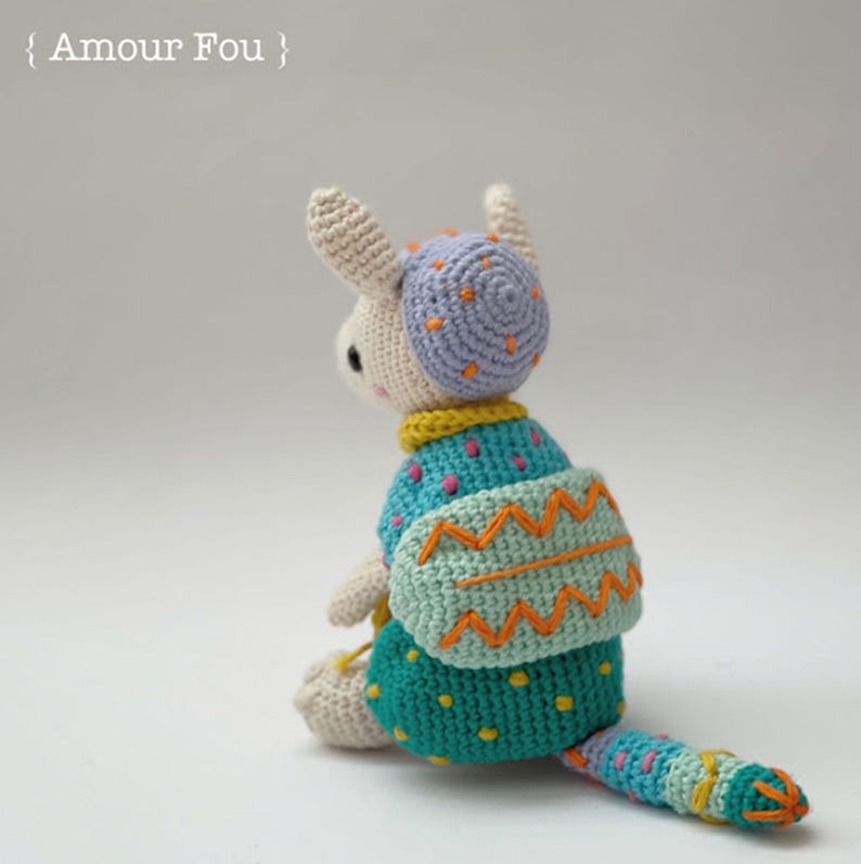 Pangolin Crochet Pattern, Amigurumi Crochet Pattern, PDF, English ...