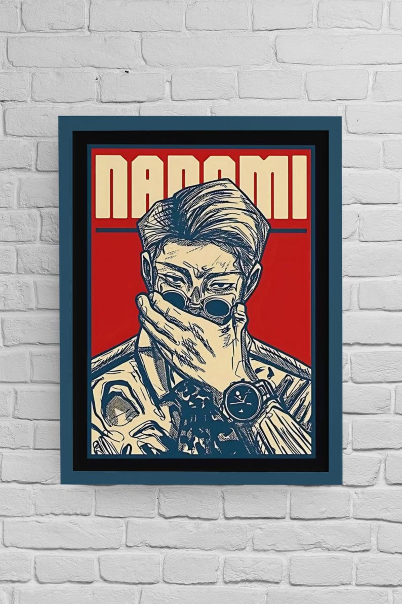 Kento Nanami | Jujutsu Kaisen | Anime Poster | Nanami Fan Art | Manga ...