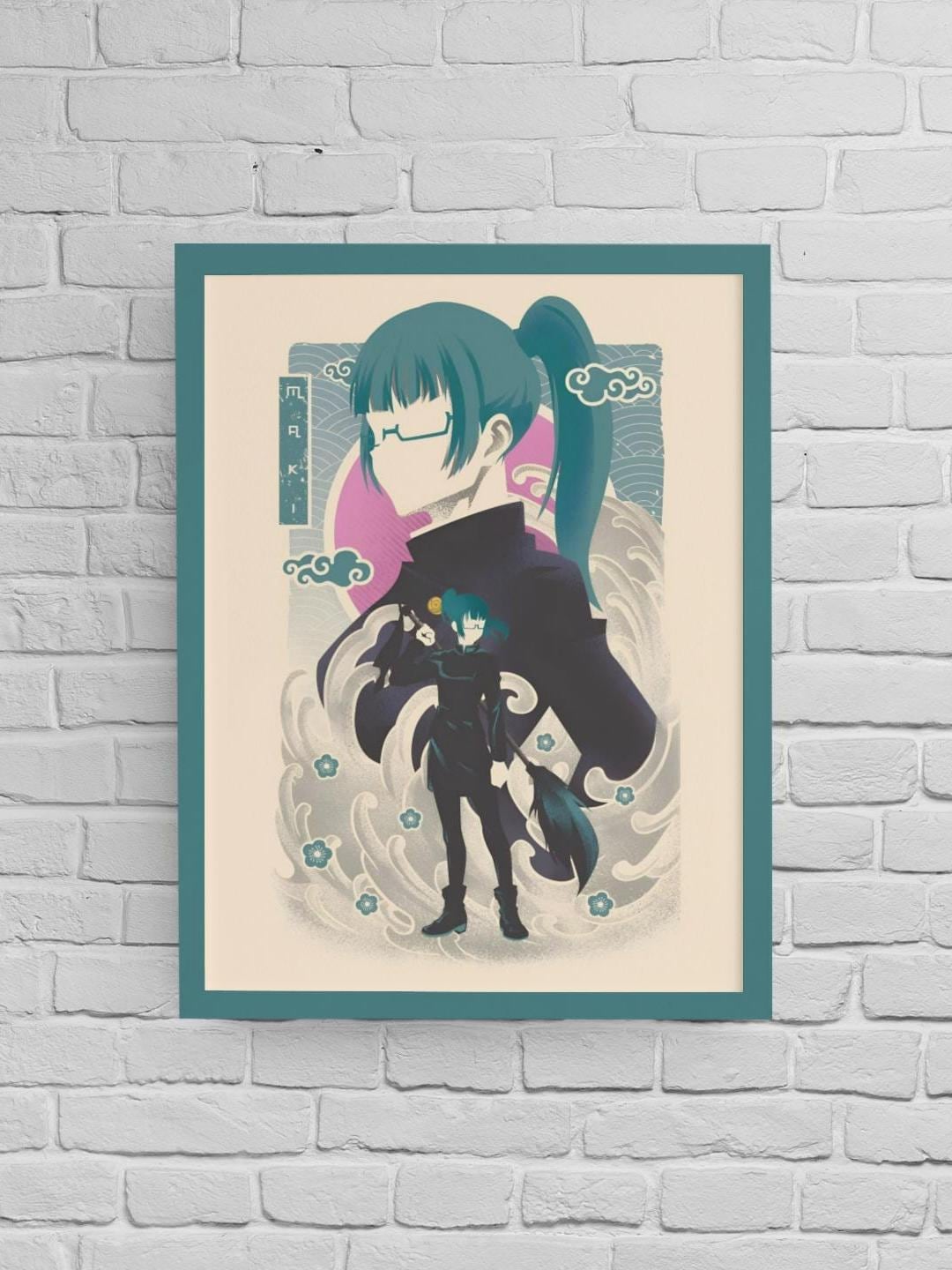 Maki Zenin | Jujutsu Kaisen | Cursed Tools | Sorcerer | Anime Wall Art ...