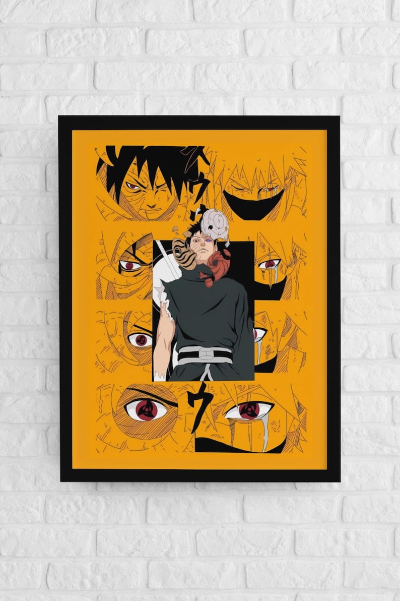 Obito Uchiha & Kakashi Hatake | Naruto Shippuden | Sharingan - Rinnegan ...