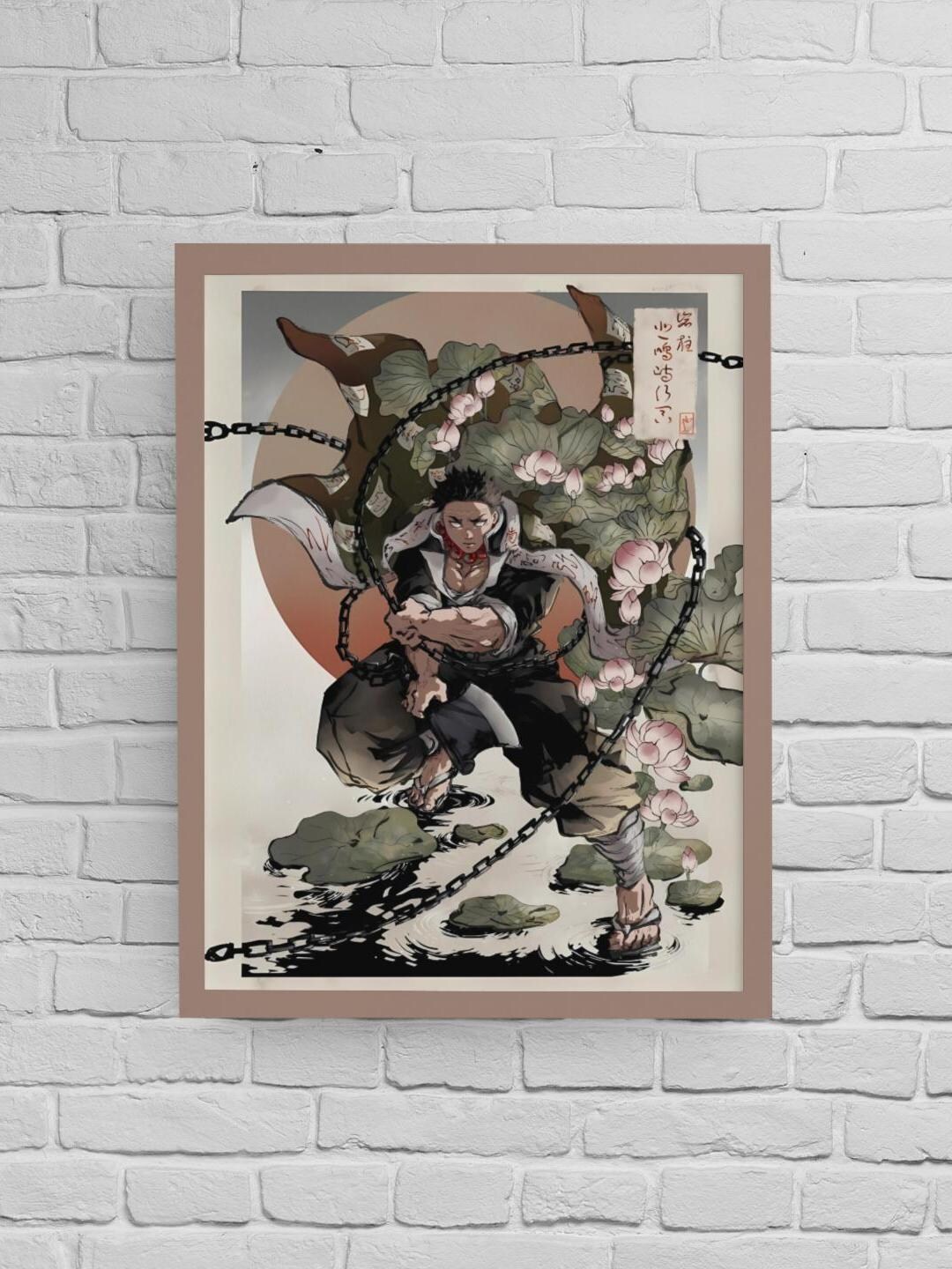 Gyomei Himejima | Demon Slayer | Stone Hashira | Anime Samurai Warrior ...