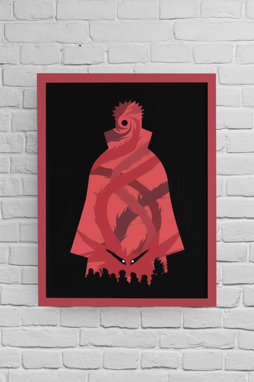 Obito Uchiha | Naruto | Kurama | Akatsuki | Anime Lover Gift | Naruto ...