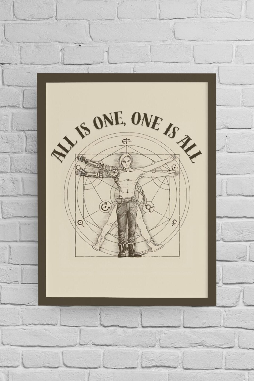 Edward Elric | Fullmetal Alchemist | Vitruvian Alchemist | All is One ...