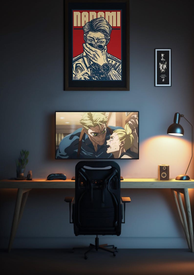 Kento Nanami | Jujutsu Kaisen | Anime Poster | Nanami Fan Art | Manga ...