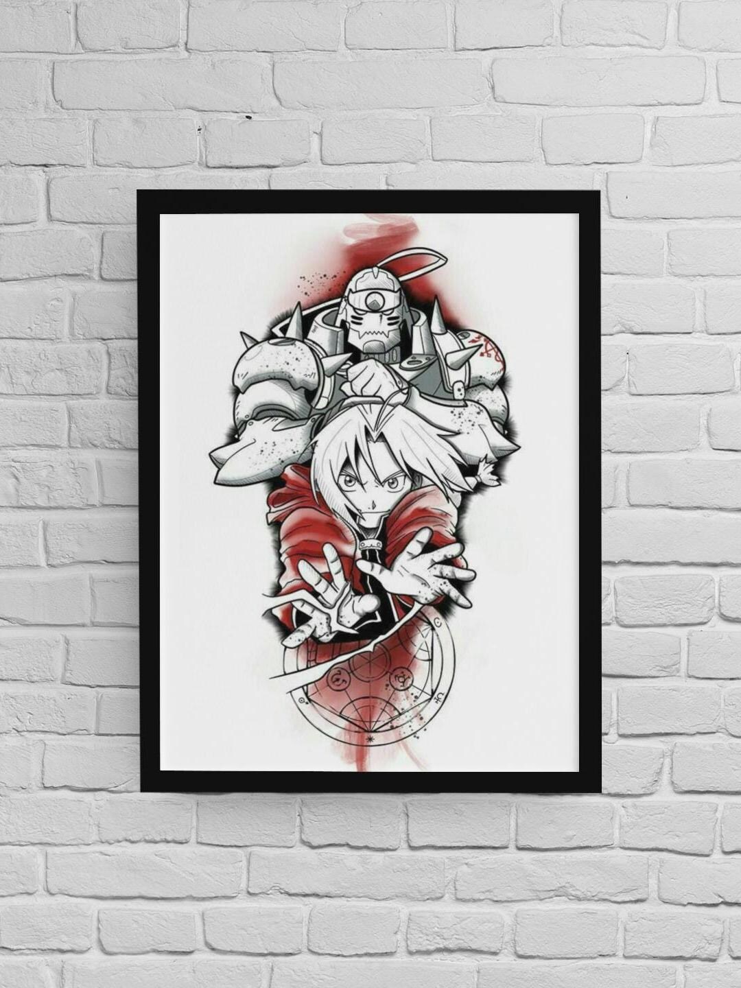 Edward Elric | Fullmetal Alchemist | Alphonse Elric | Transmutation ...