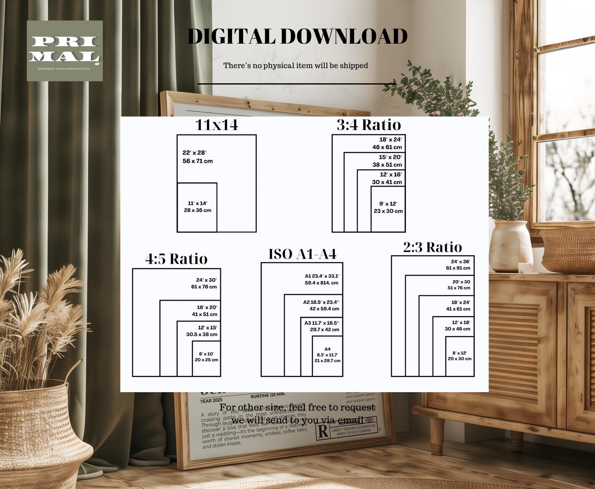 Custom Movie Poster, DIY Canva Design, for Wedding | Bestfriend ...