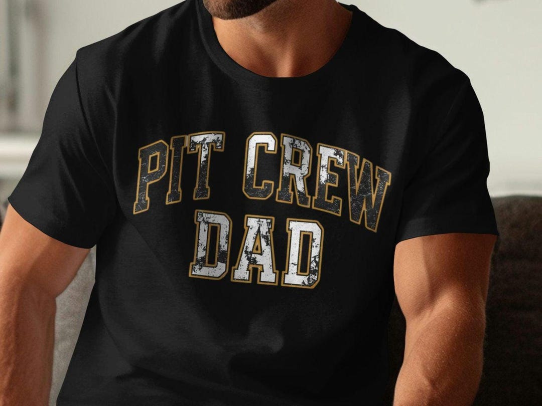 Pit Crew Dad PNG Digital Design, Retro Pit Crew Dad Graphic, Father's ...