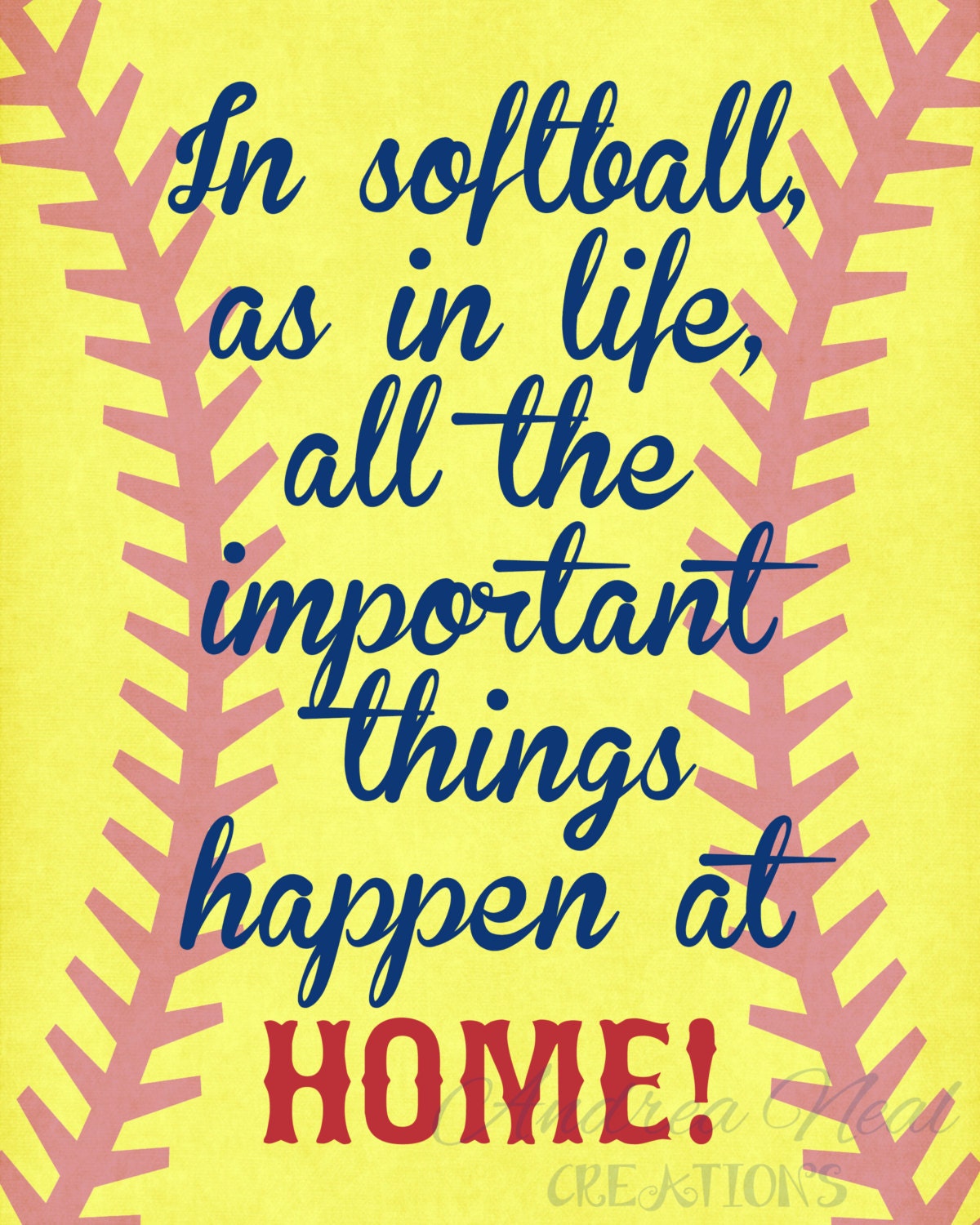 Softball Quotes Softball T Instant Download High School Etsy