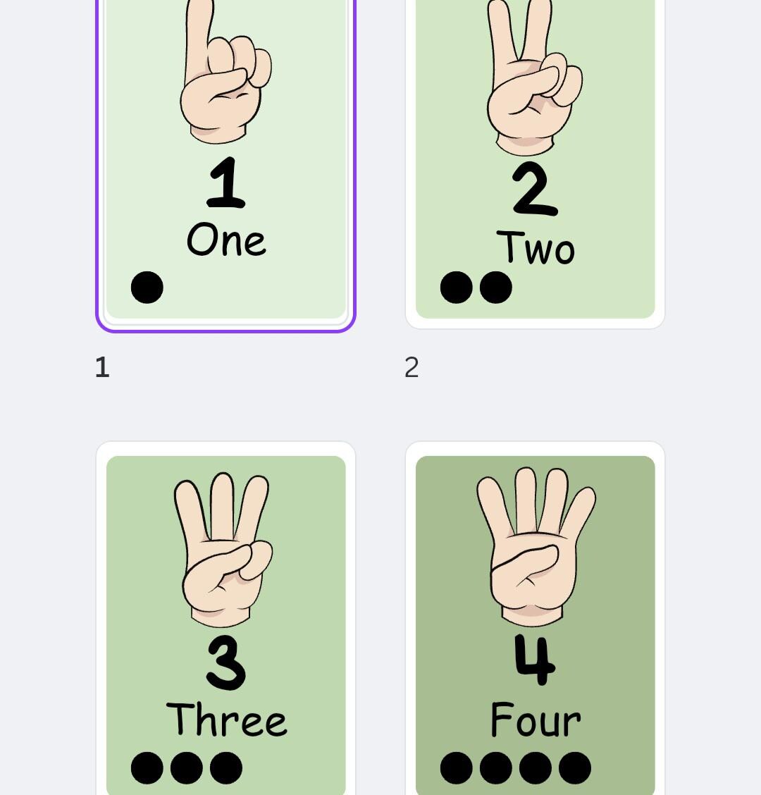 Digitable 1-5 Numeracy Wall Poster | A4 Early Learning Number Chart ...