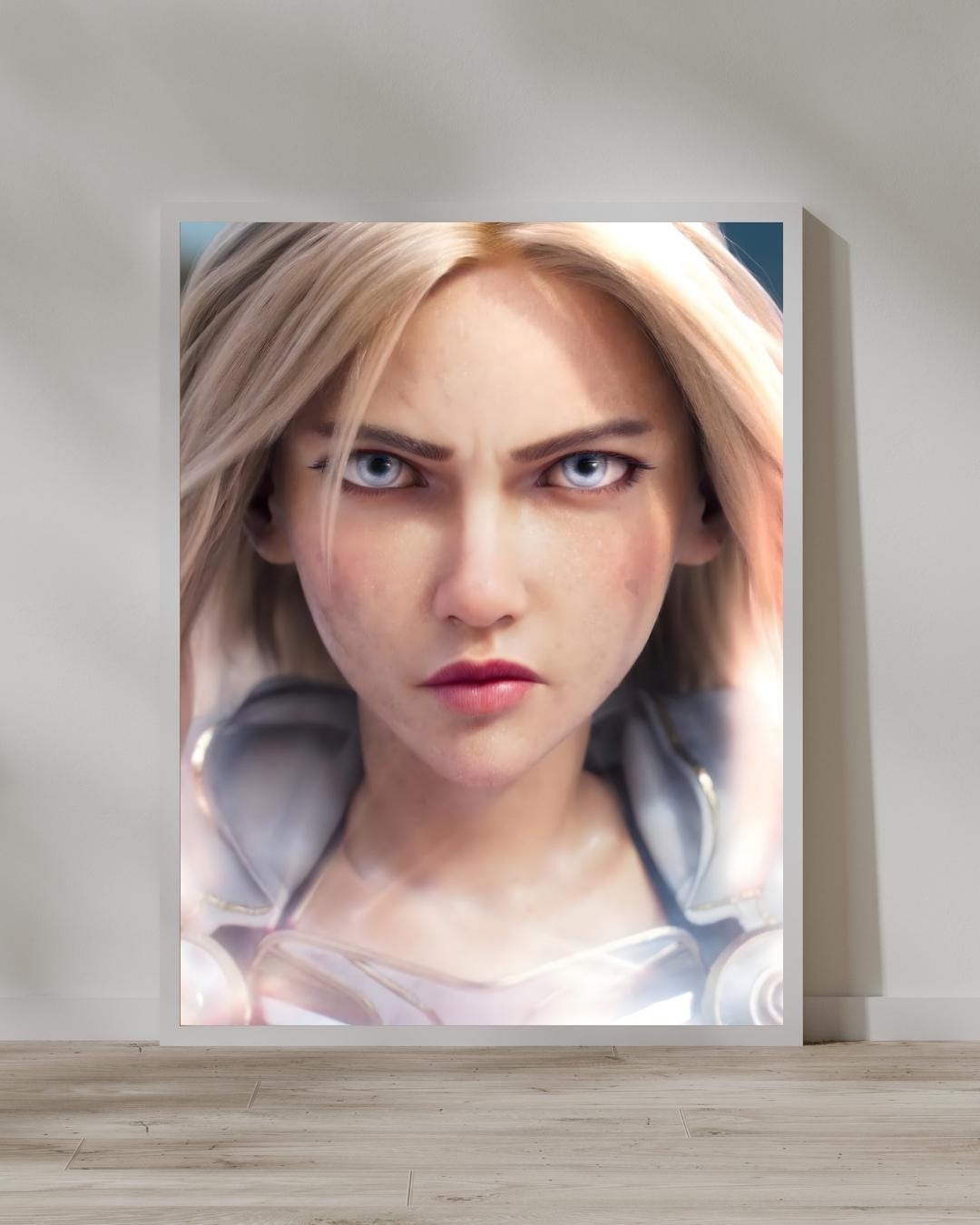 League of Legends Lux Digital Print Arcane Style Wall Art Lol Fan Art ...