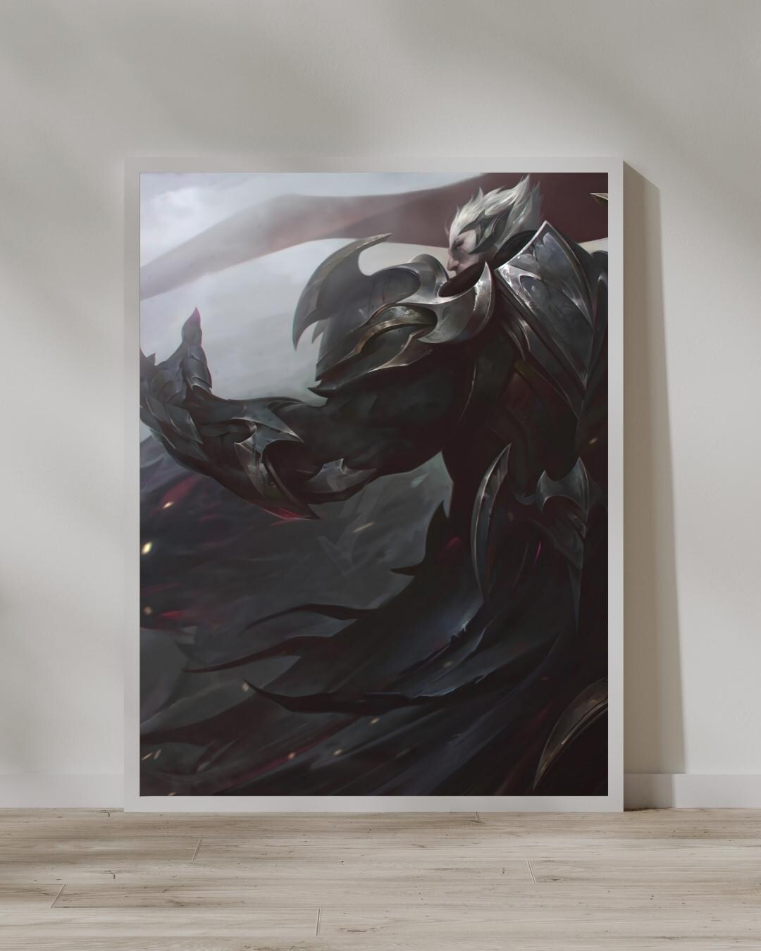 God-king Darius Digital Poster Arcane Style League of Legends Wall Art ...