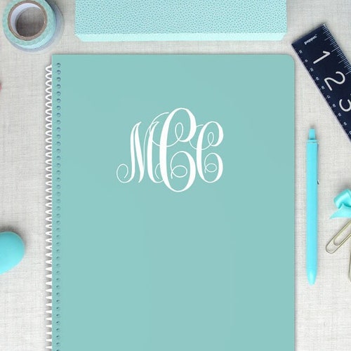 Spiral Notebook Lined Custom Notebook Personalized - Etsy