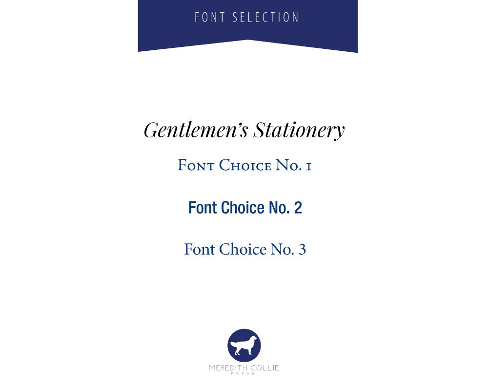 Classic Gentlemen's Stationery Set of 10 Personalized - Etsy