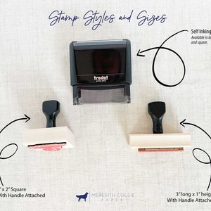 Modern Two Initial Interlocking Monogram Personalized Return Address ...