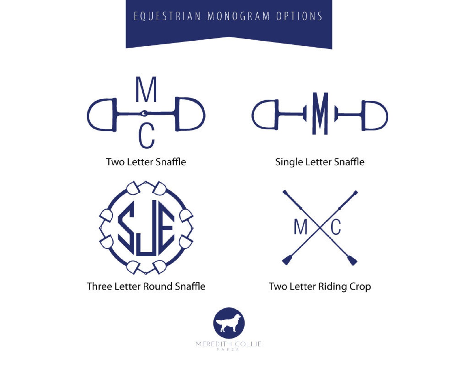 Equestrian Monogram Mini Spiral Notebook Personalized Small | Etsy